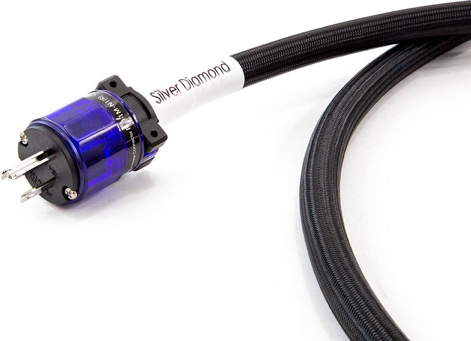 Tellurium Q Silver Diamond Power Cable (US Plug) – Audio Solutions